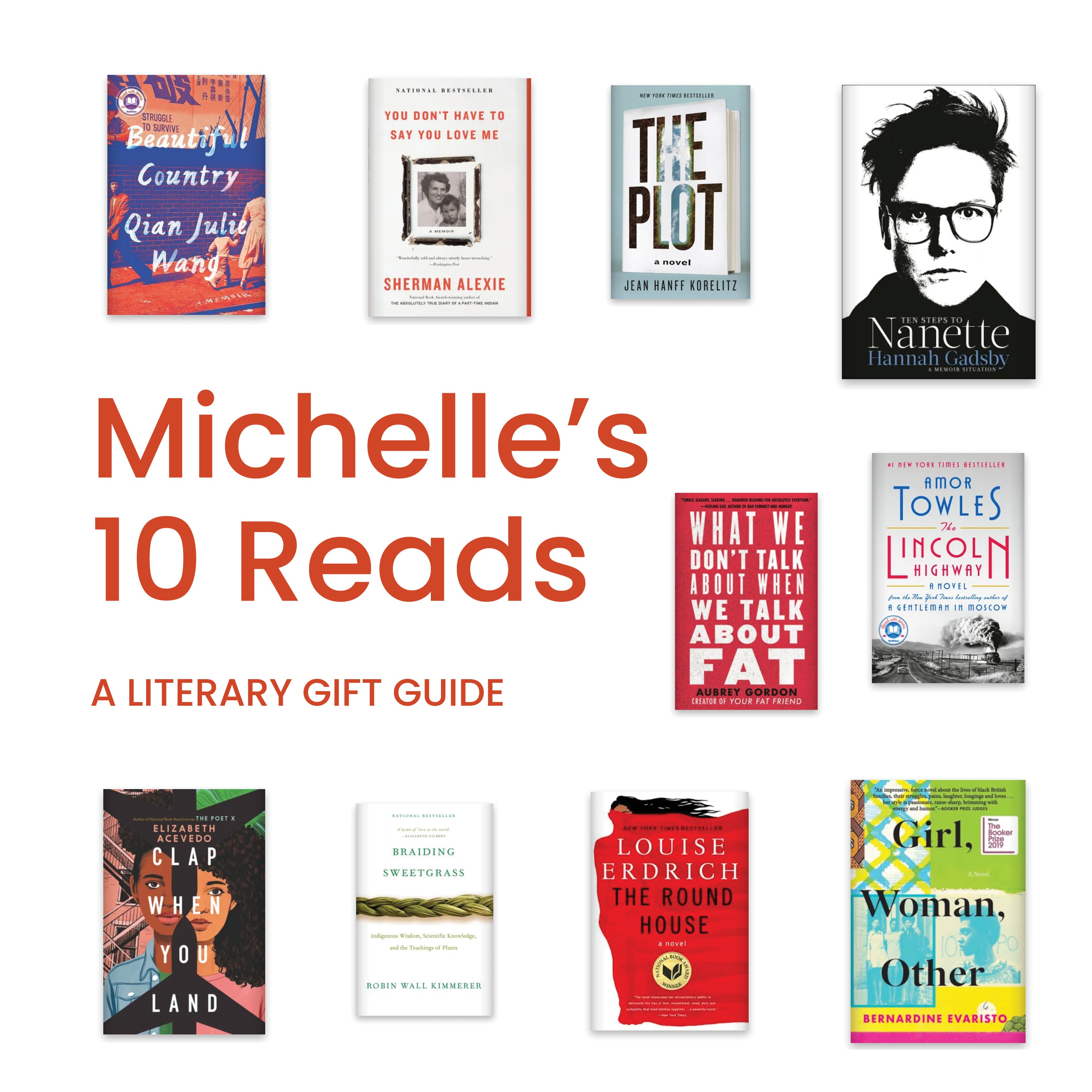 Michelle's Top 10 Books! – Odd Daughter Paper Co